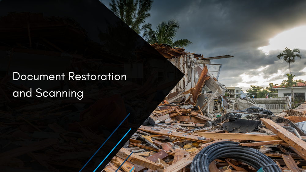 From Disaster to Recovery: The Restoration and Scanning of Wet ...