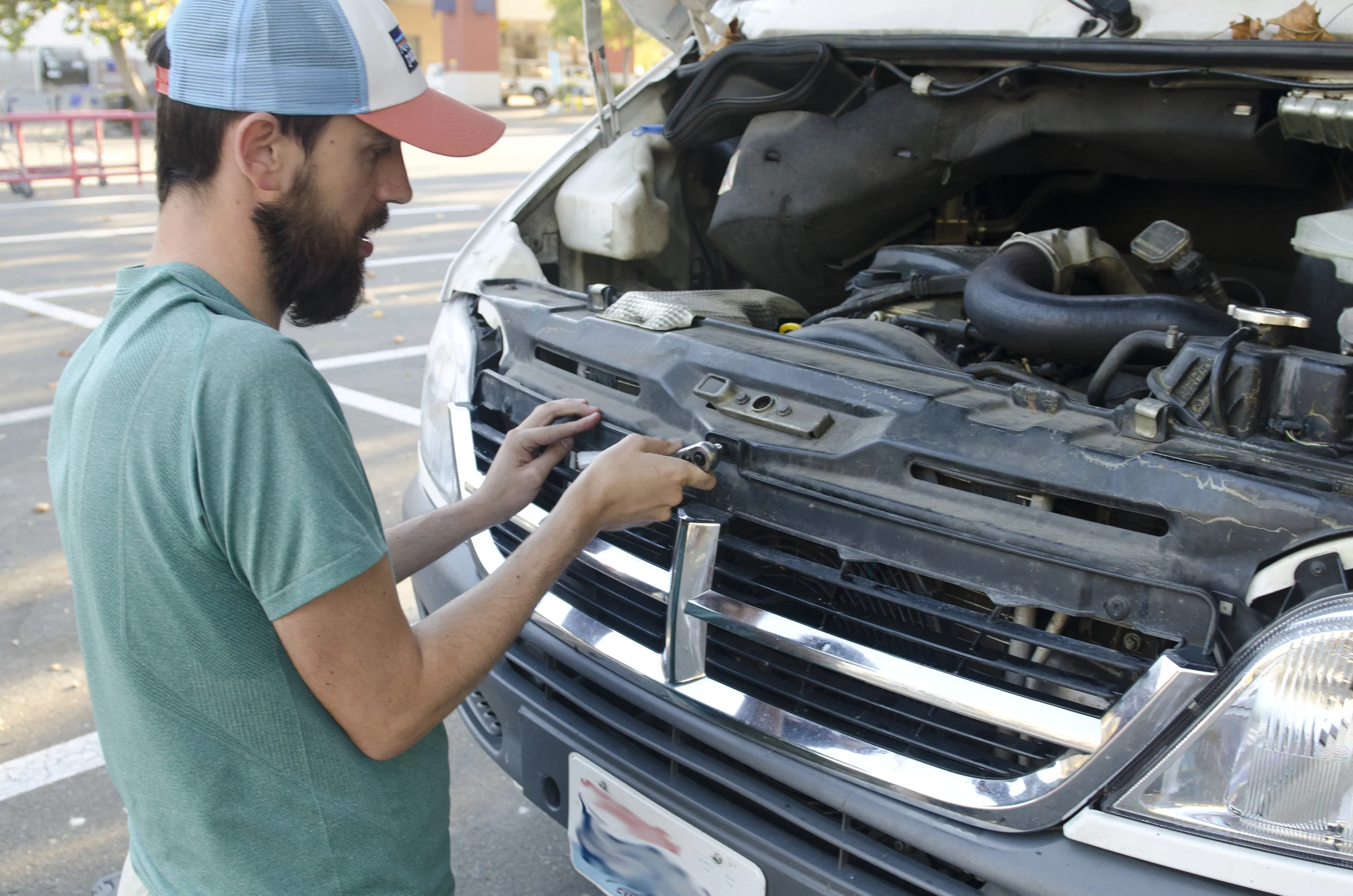 How to Change Grille From Dodge to Mercedes in a Sprinter Van — The ...