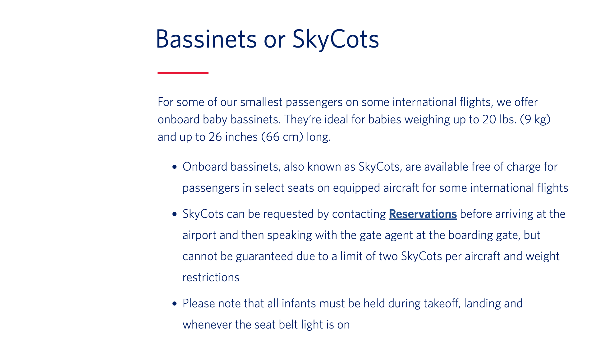 Requesting Delta Bassinet - First-Hand Experience How To — The ...