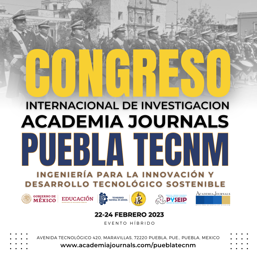 Congreso Academia Journals Puebla TecNM 2023 — Academia Journals