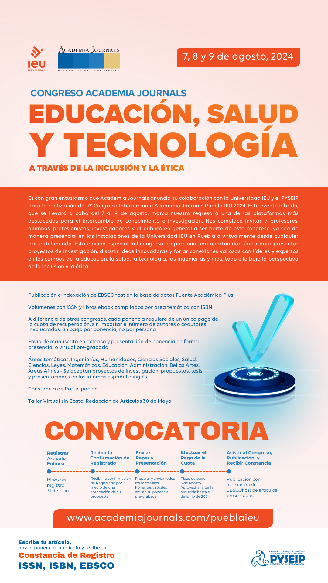 Congresos 2024 — Academia Journals