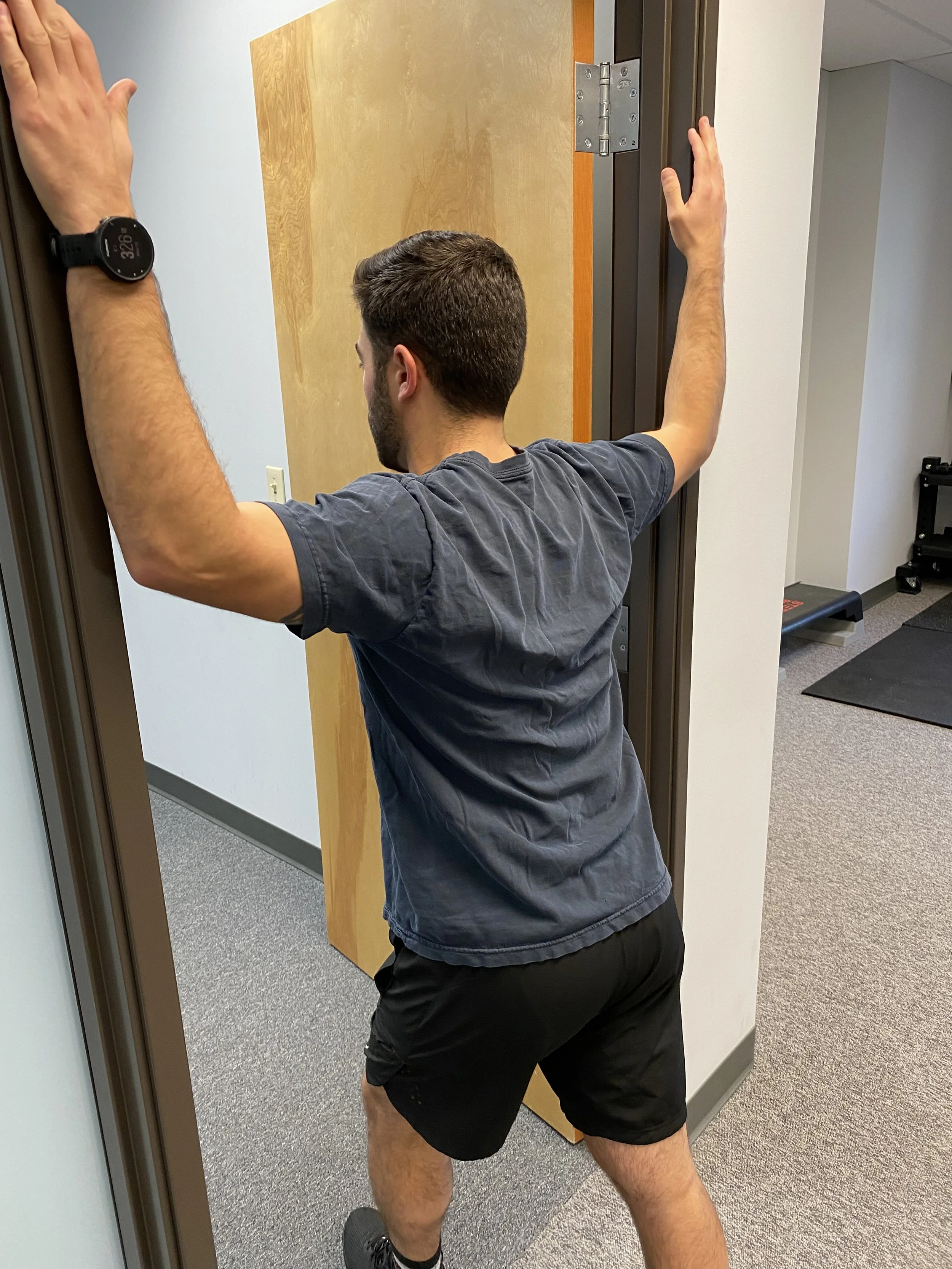 Pectoral Wall Stretch