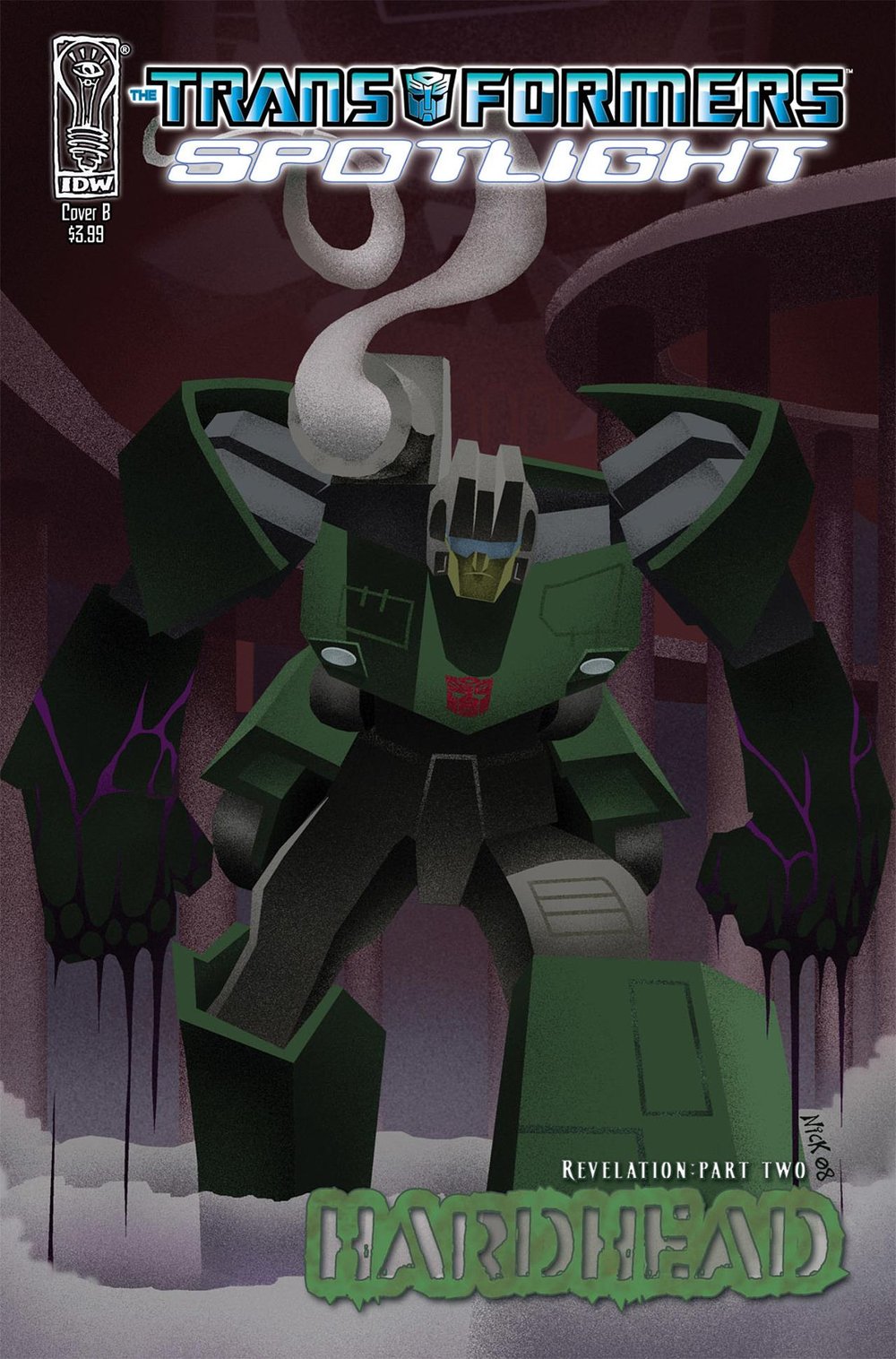 The Transformers Spotlight: Hardhead - Revelation: Part Two — Nerd Team 30