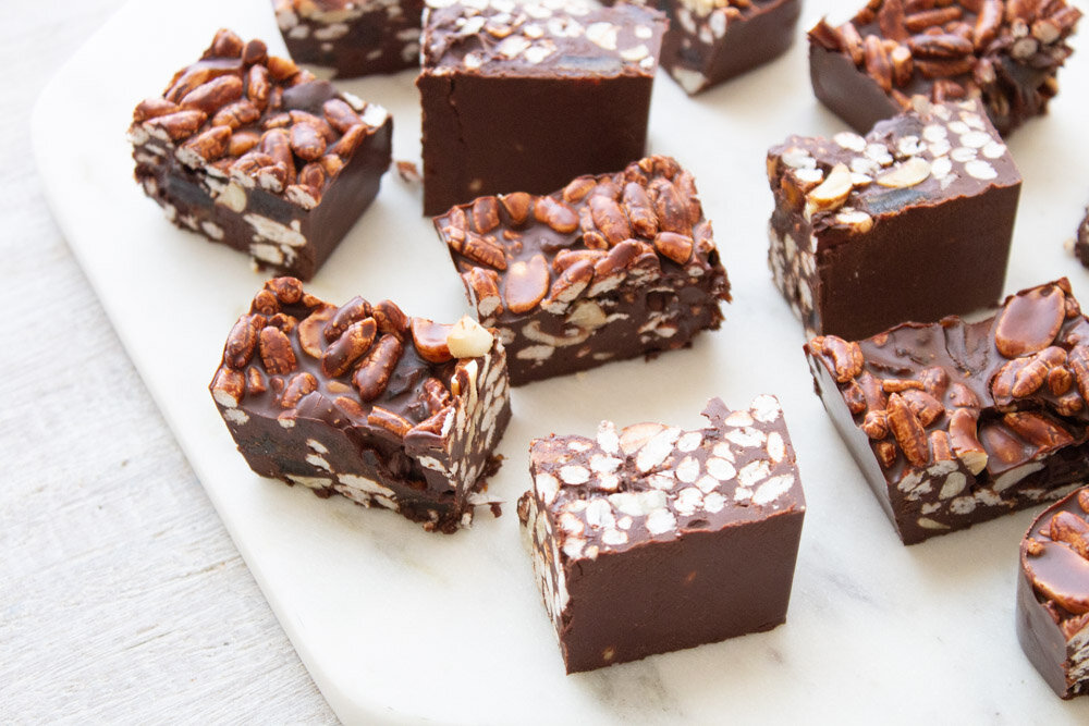 Dark Choc Picnic Slice — Body Good Food