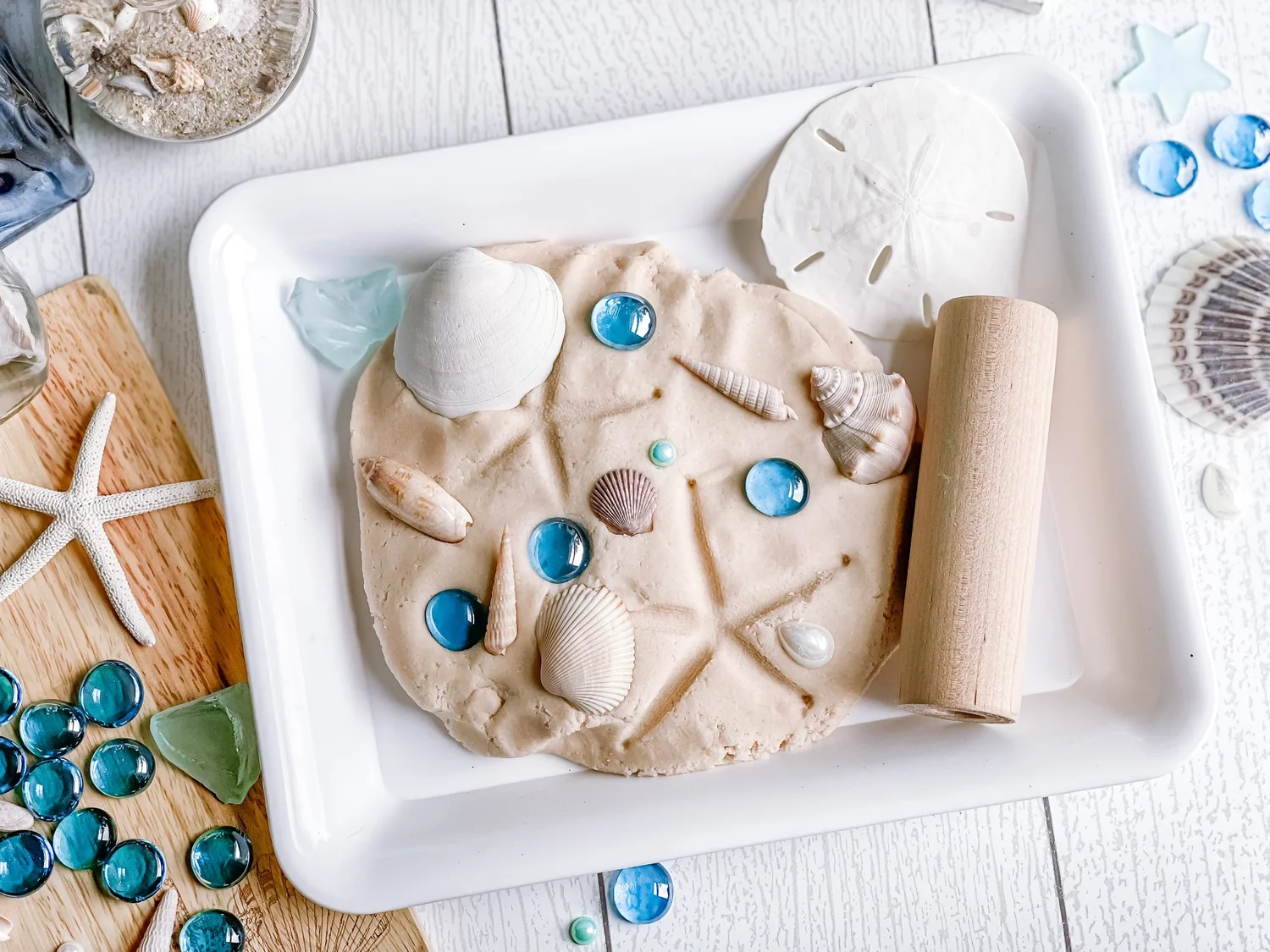 Kids Activity: How to Make Easy, DIY Sand Play Dough for Kids, A Recipe ...
