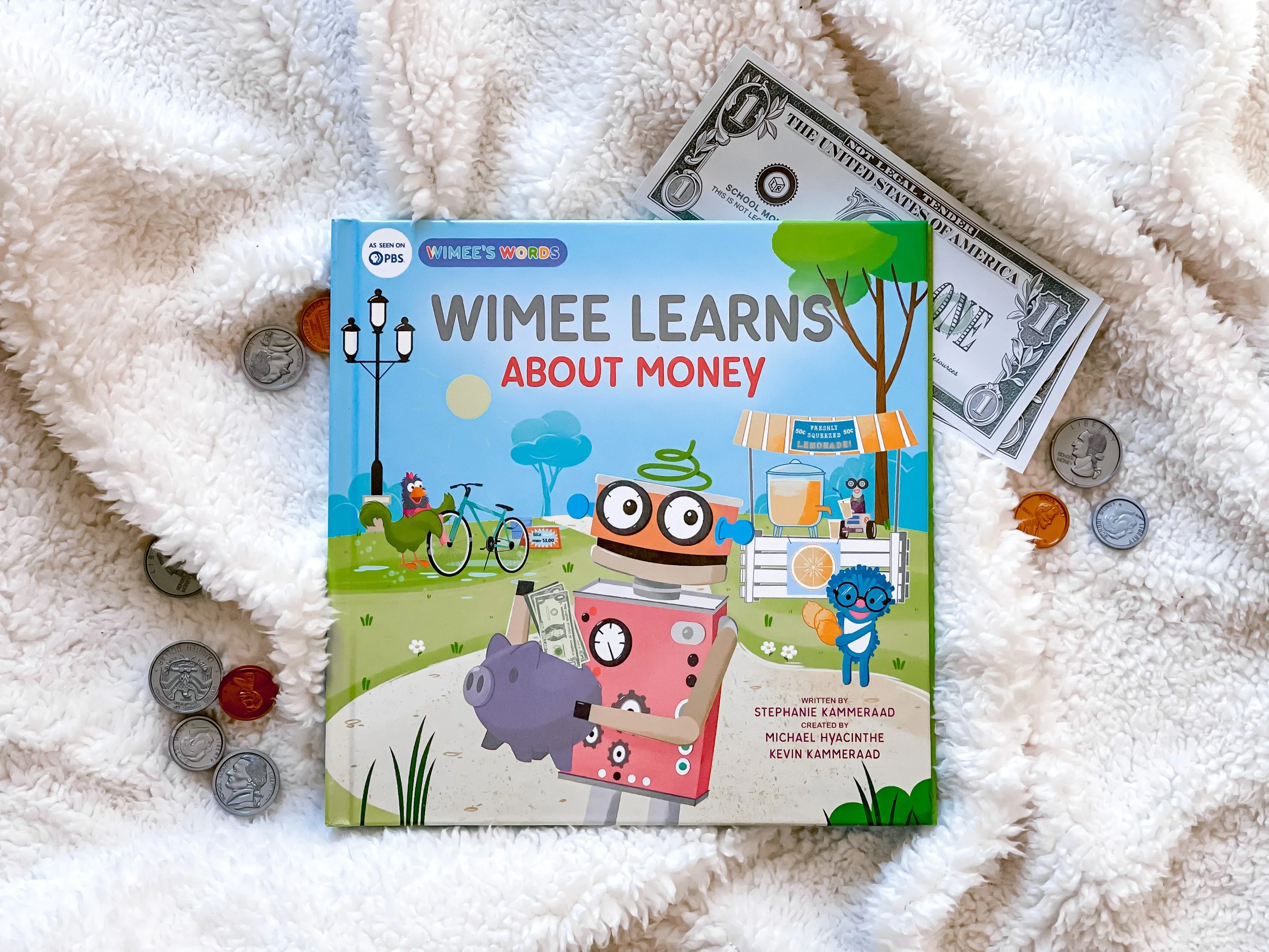 For Kids: Wimee Learns About Money, A Book About Spending, Saving and ...