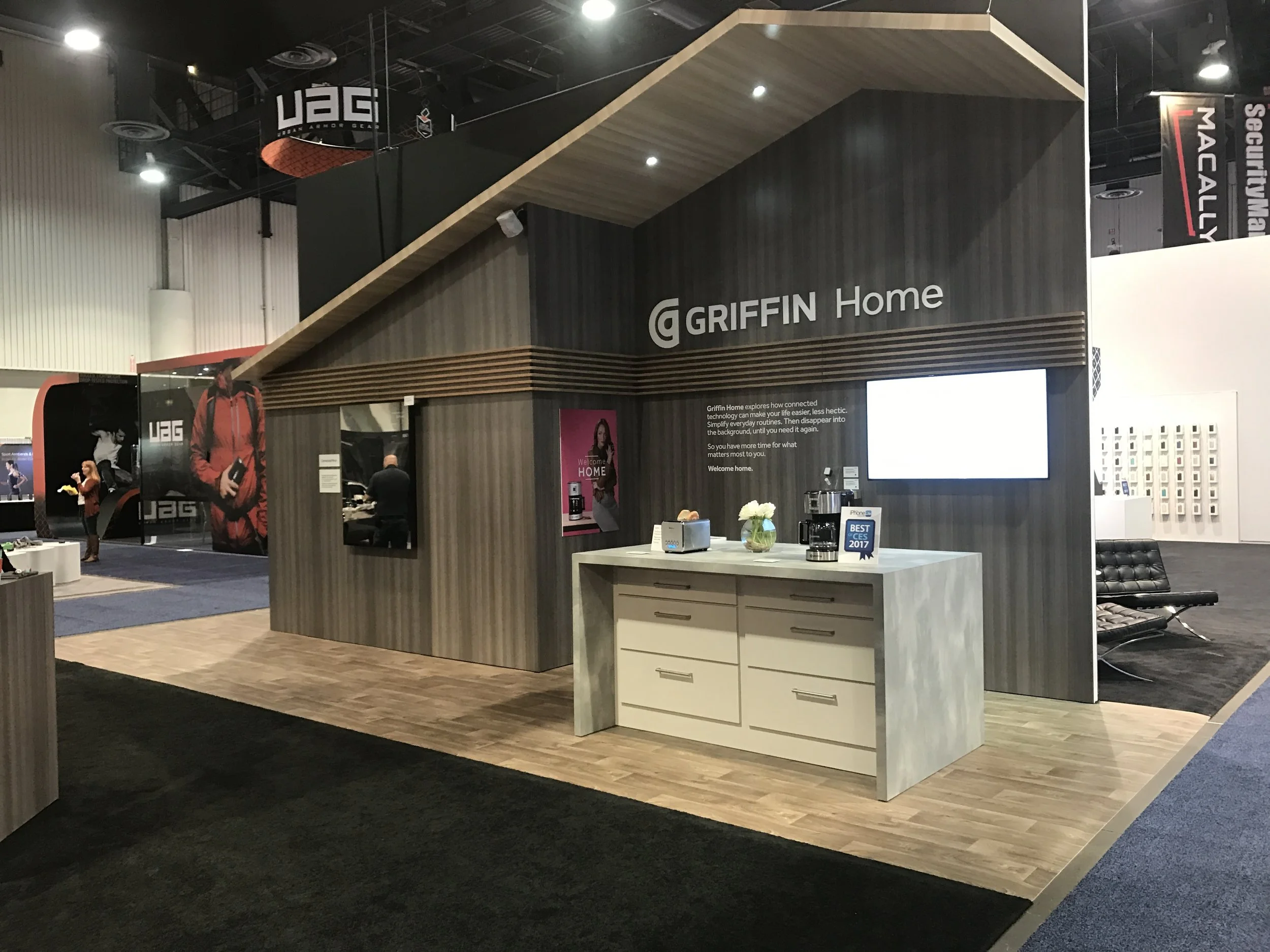 Griffin Technology CES Booth Production Design — Nathan Wall