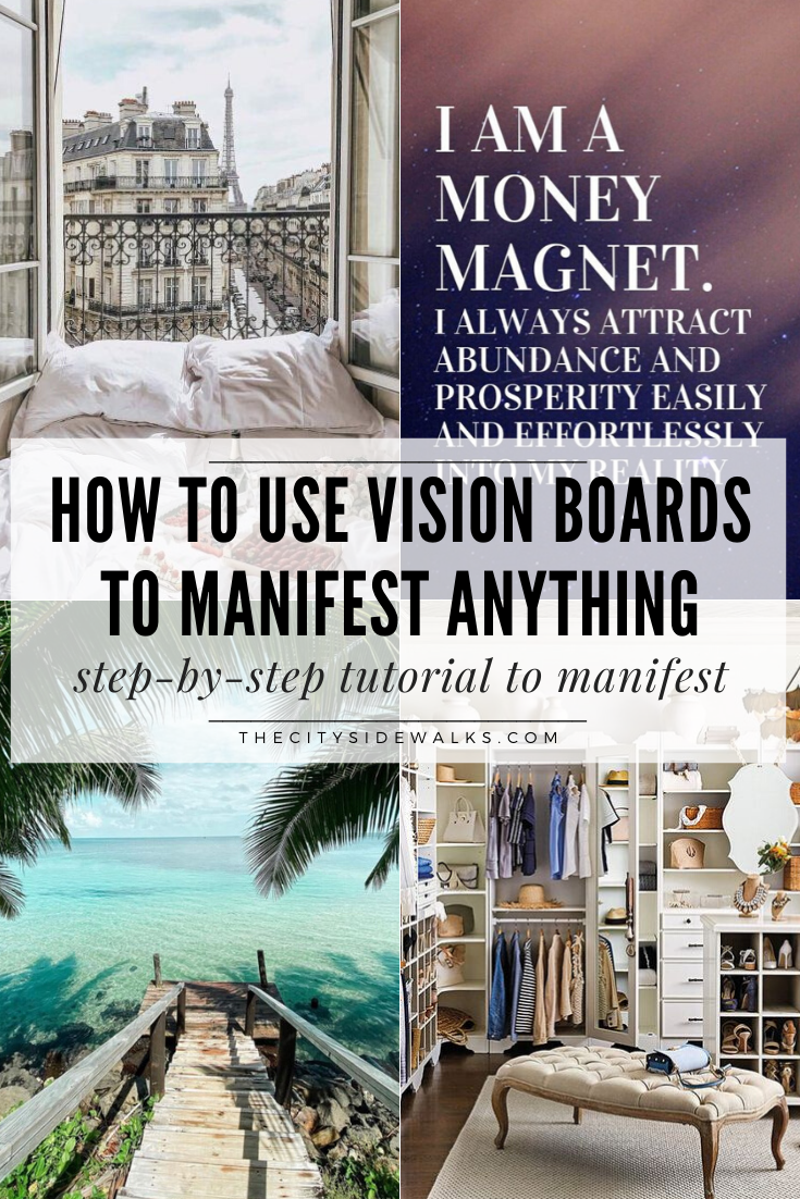 Law of Attraction Techniques: How to Use Vision Boards to Manifest ...