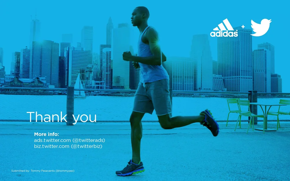 Adidas Running Poster