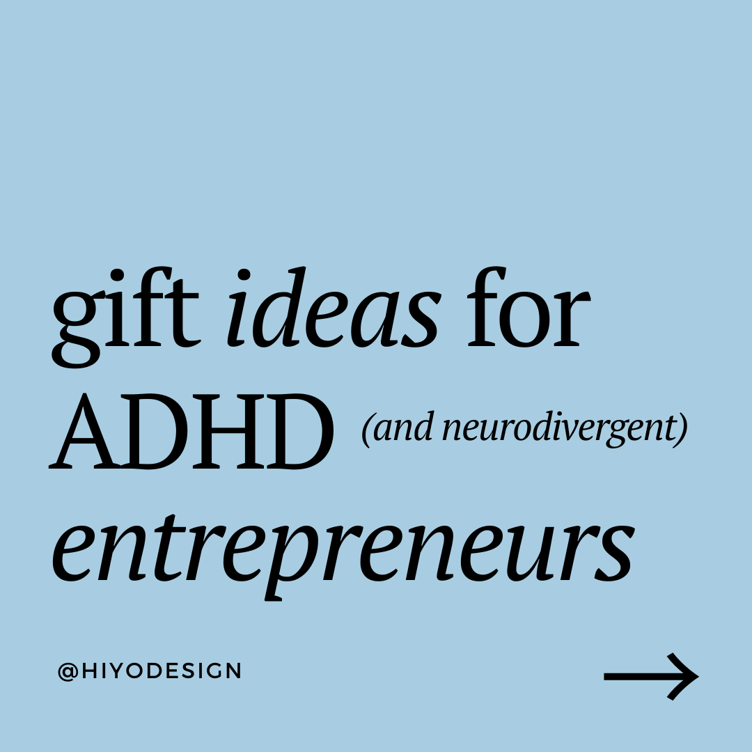 ADHD Gift Guide — Branding + Web Design + Social Media | HIYO DESIGN