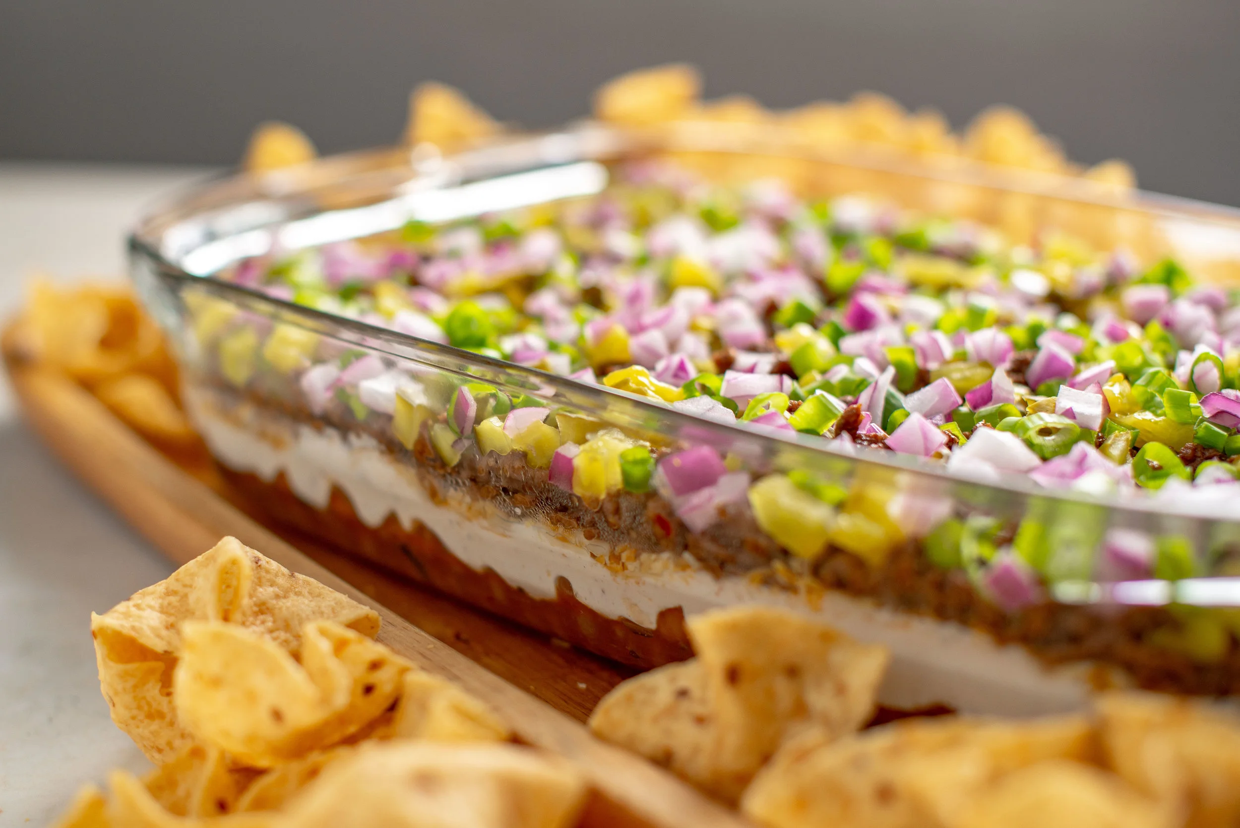 BBQ 7 Layer Dip