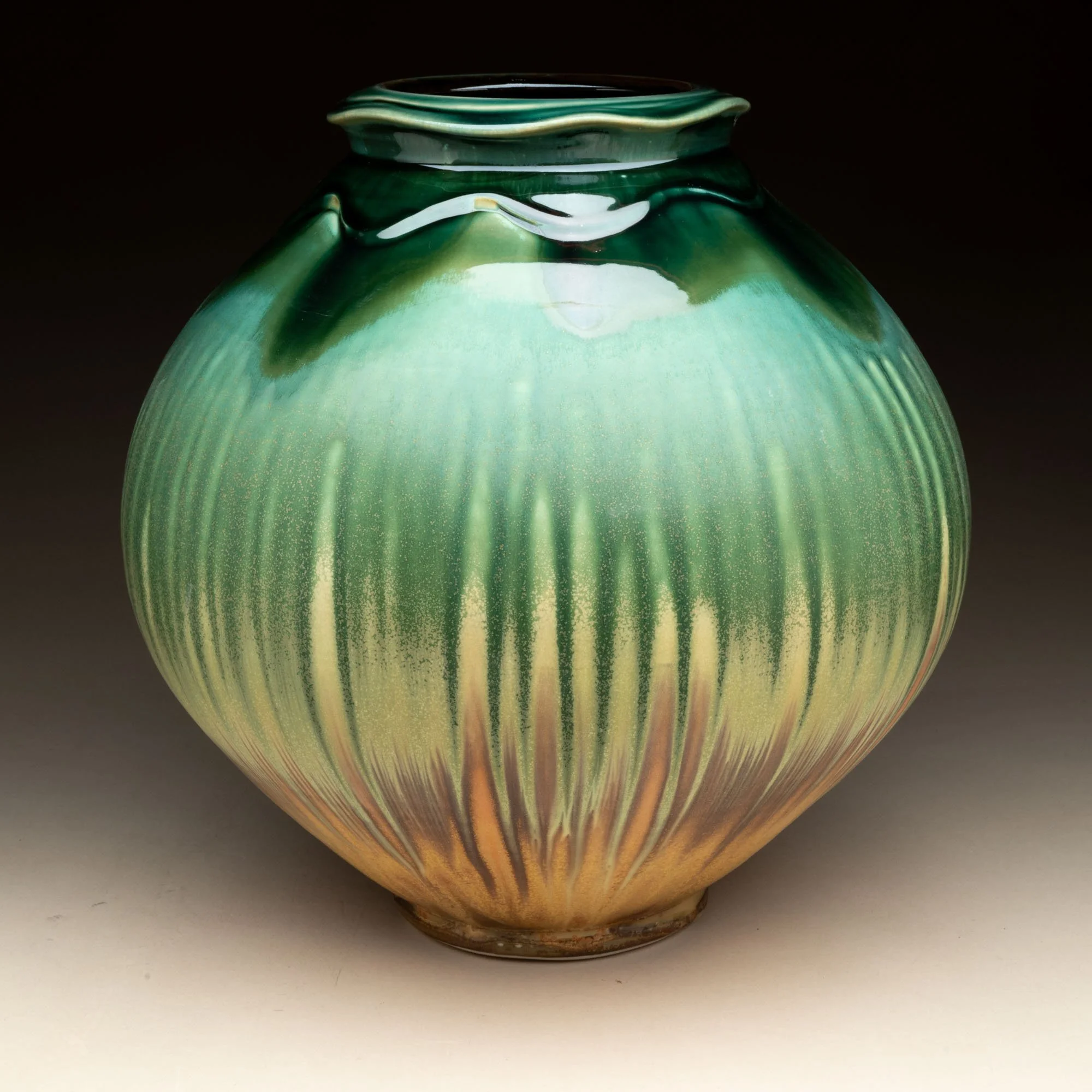 Far Side of the Moon Vases — Steven Hill Pottery
