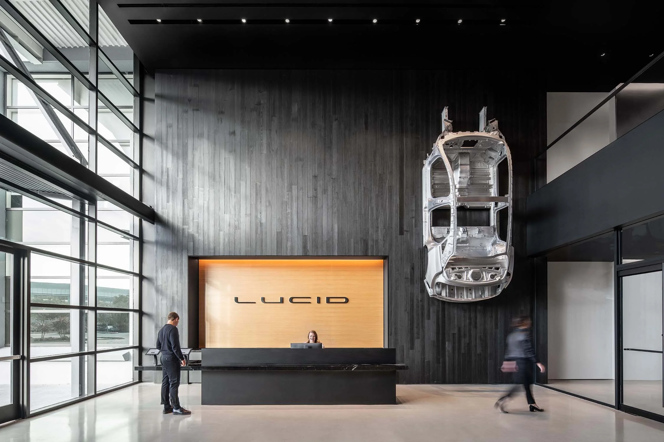 Lucid showroom — Hiram Banks Lighting Design