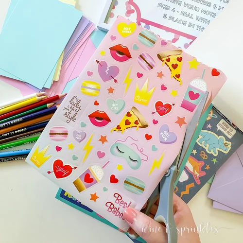 DIY Cards for Baby Activity Station for Baby Showers — Wine & Sprinkles