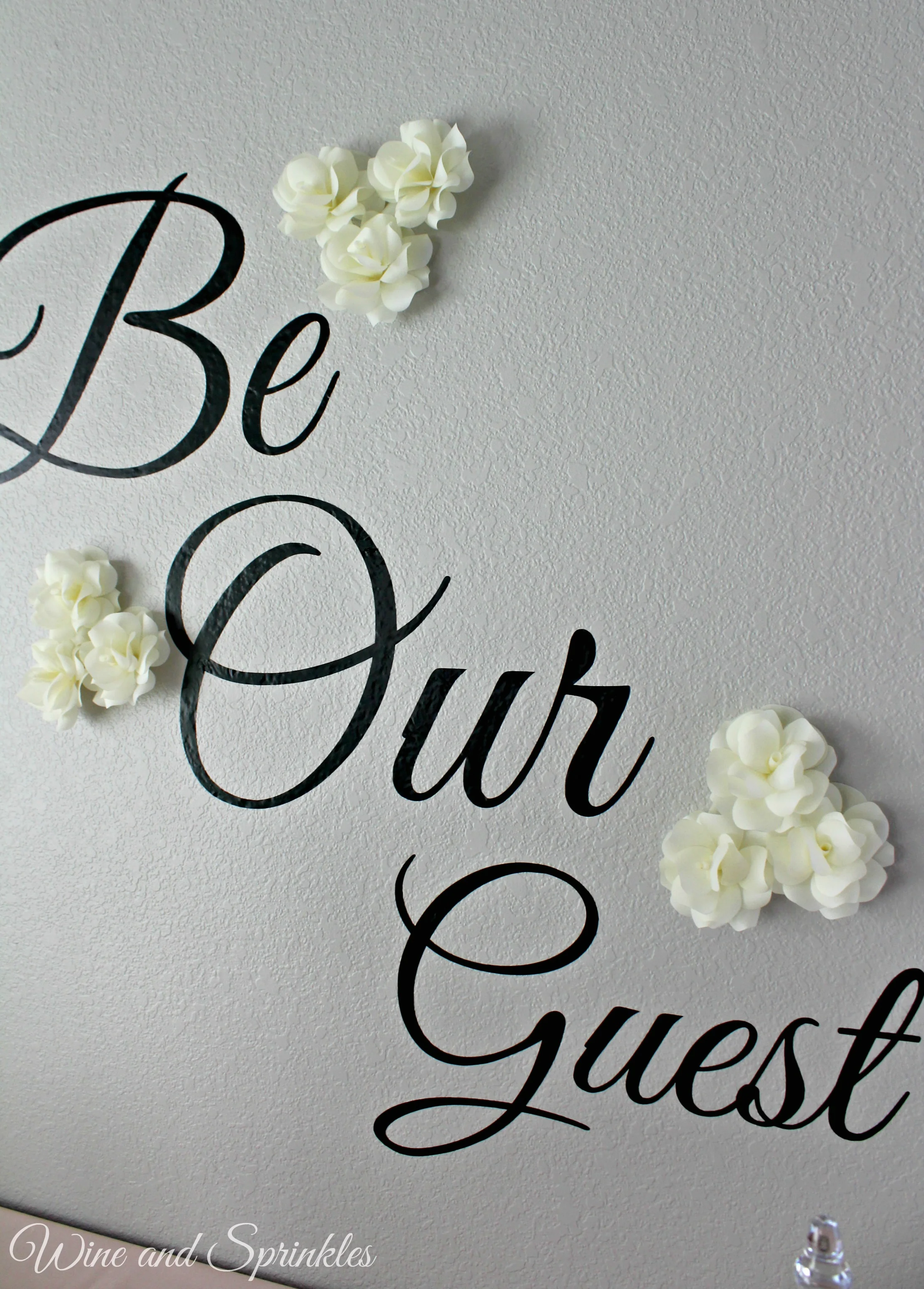 Decorating with Vellum Paper Flowers — Wine & Sprinkles