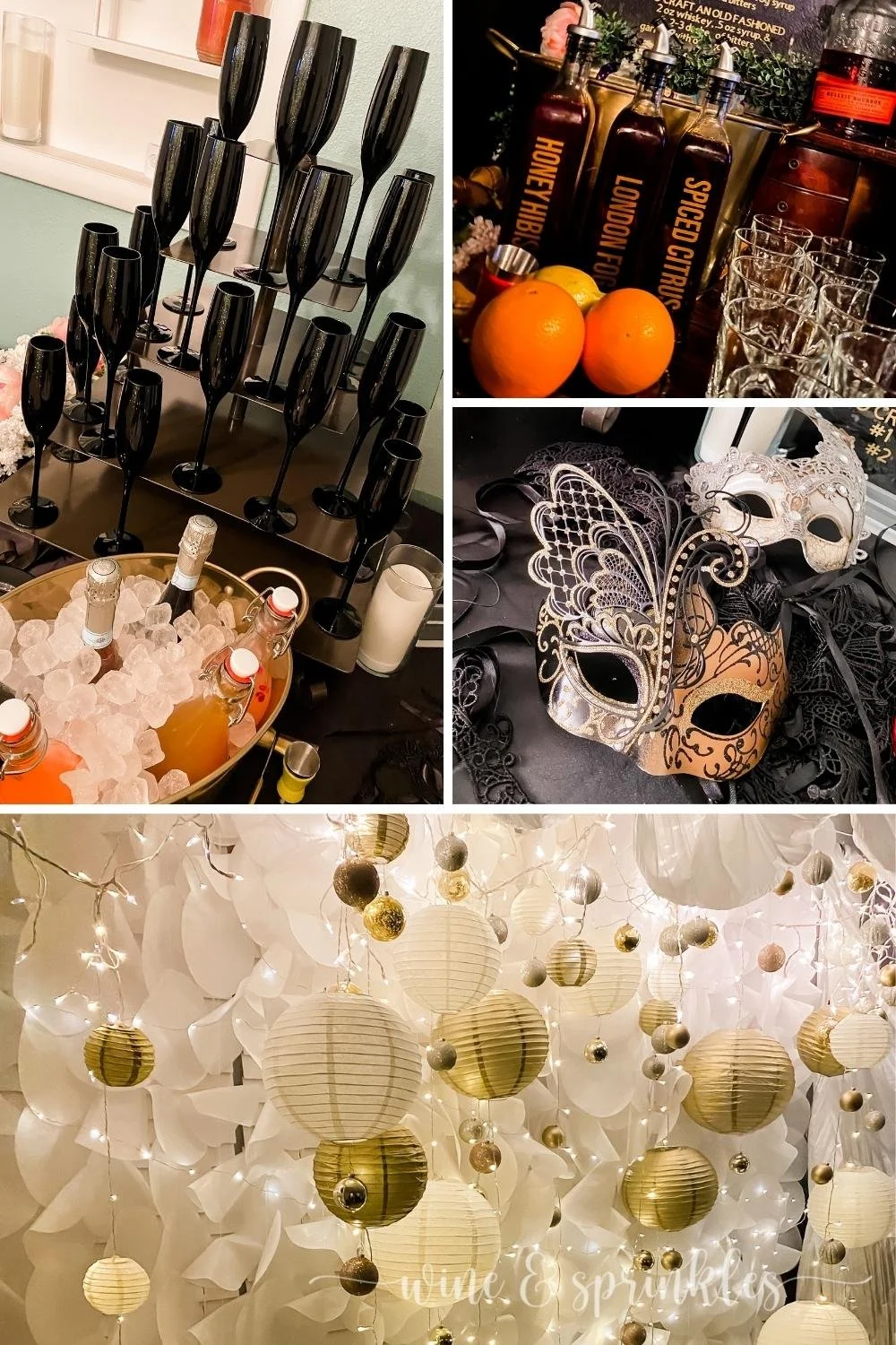 Masquerade Party Decorations Ideas | Shelly Lighting