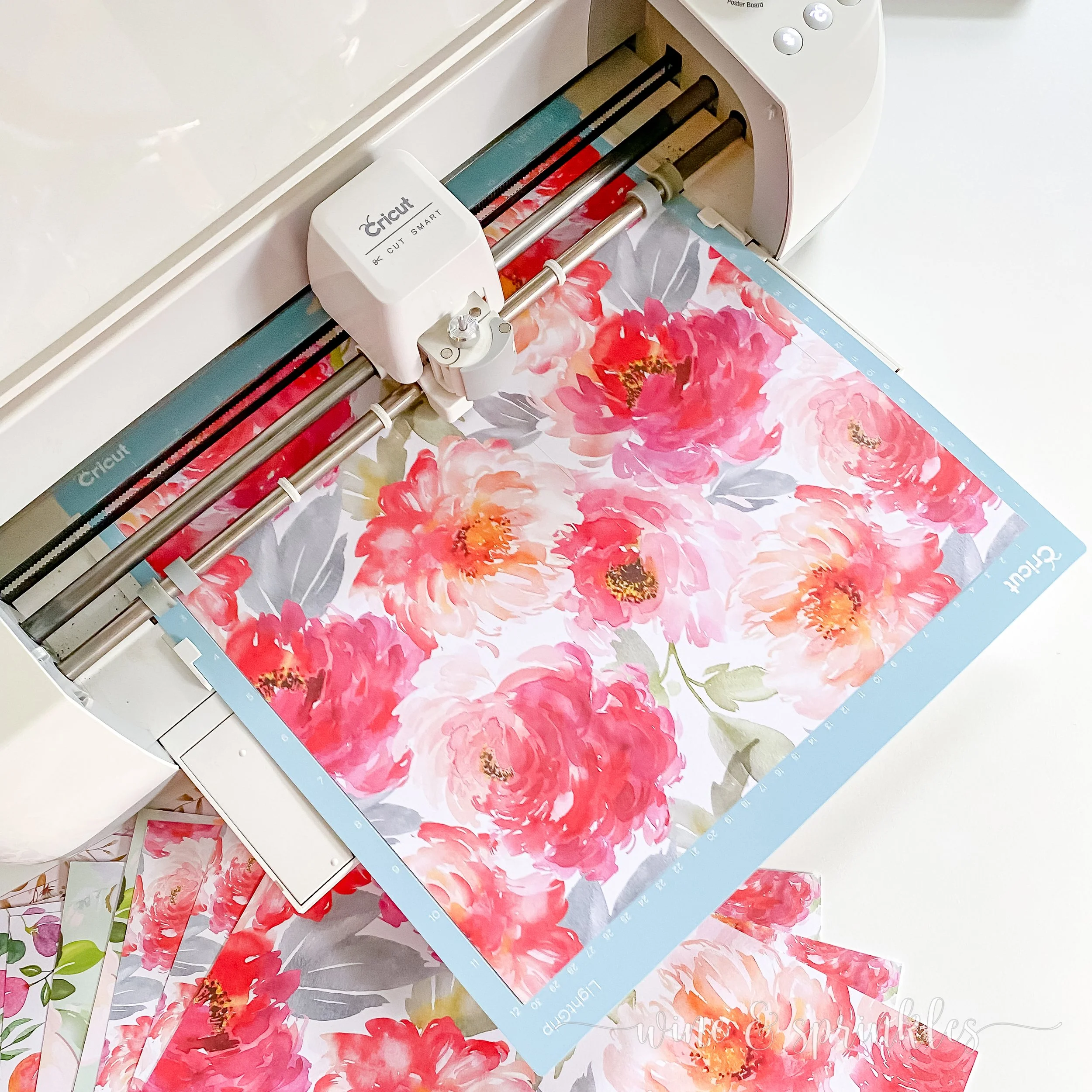 DIY Patterned Paper Envelope Liners and Invitation Mats — Wine & Sprinkles