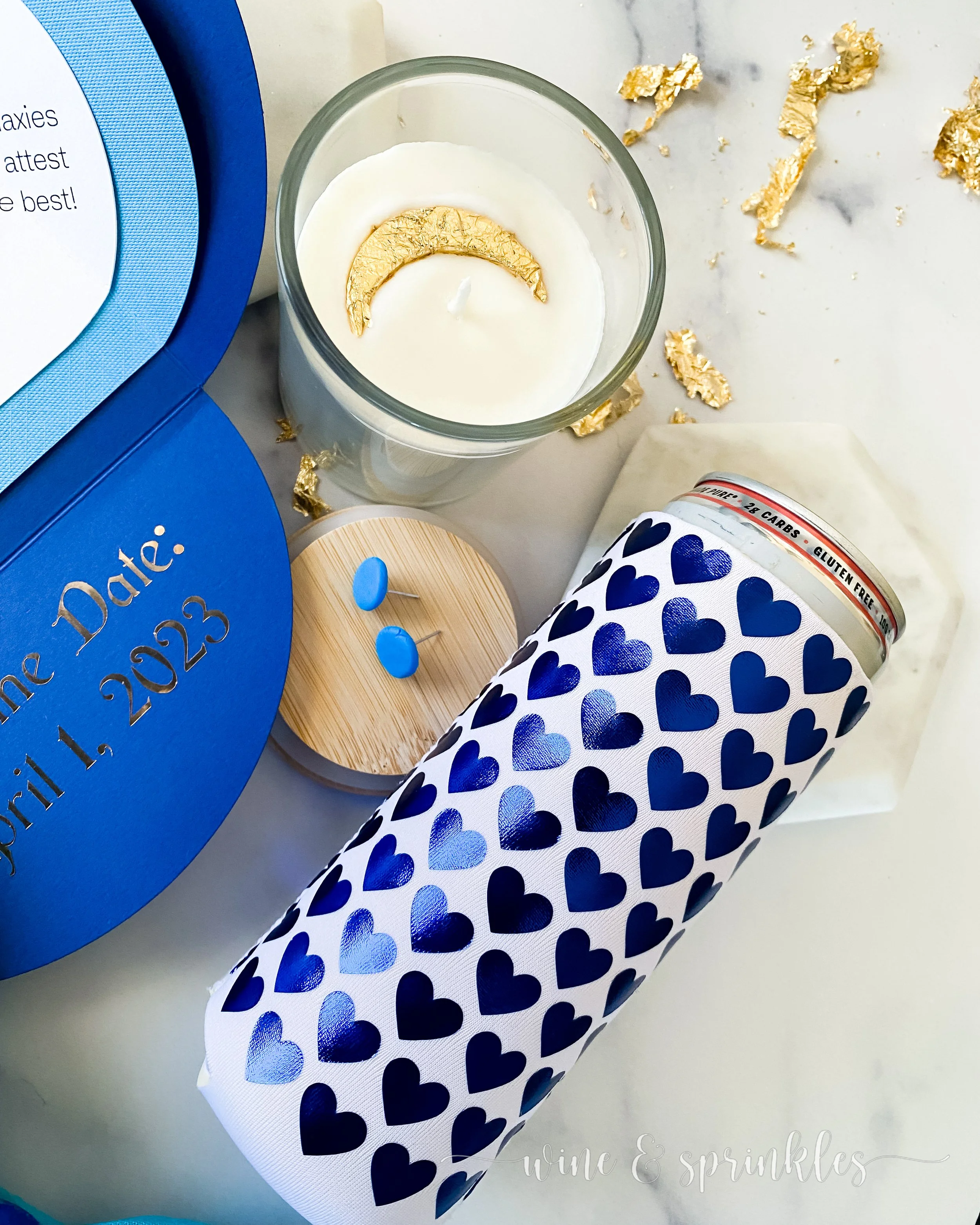 Moonie DIY Galentine's Day Gift Boxes — Wine & Sprinkles