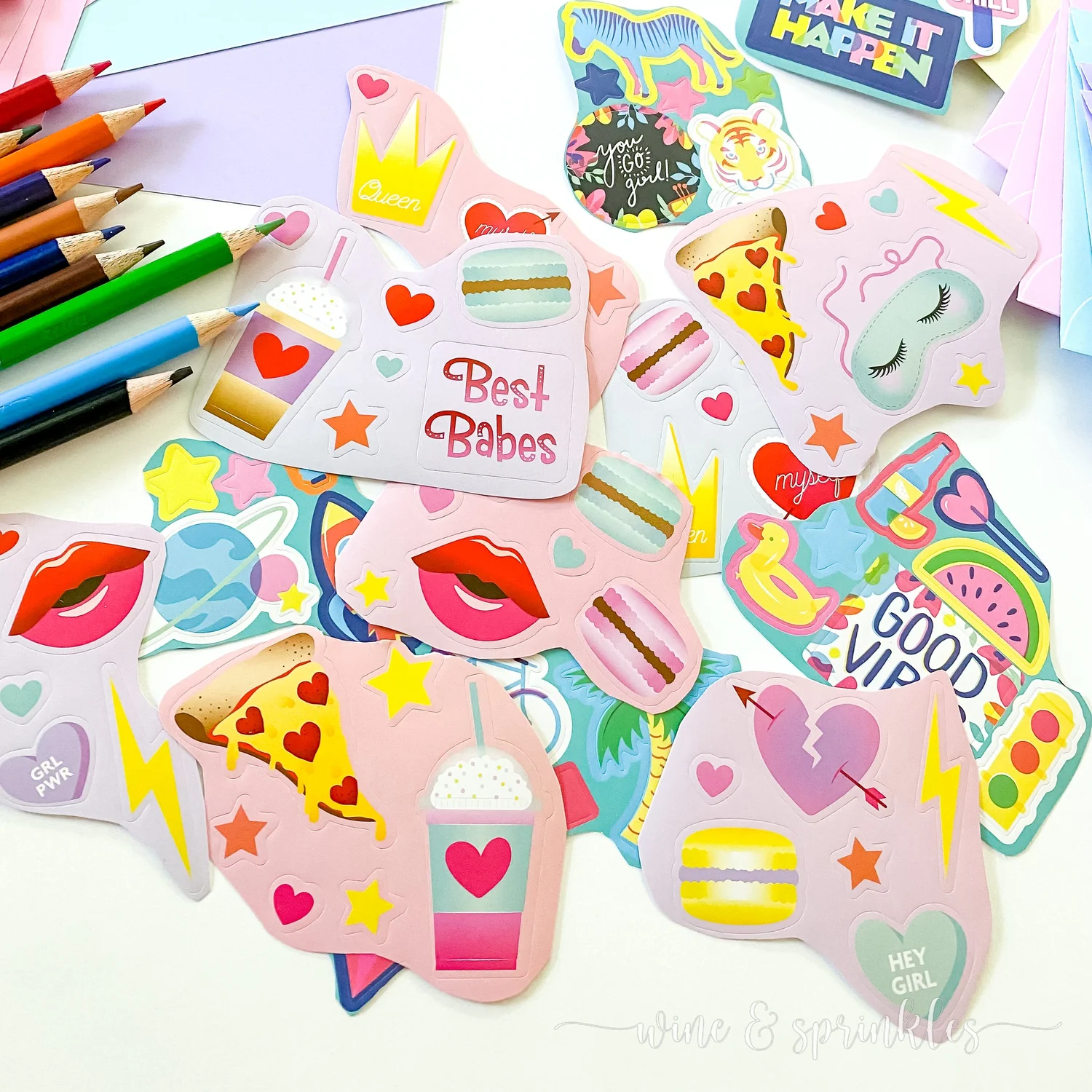 DIY Cards for Baby Activity Station for Baby Showers — Wine & Sprinkles