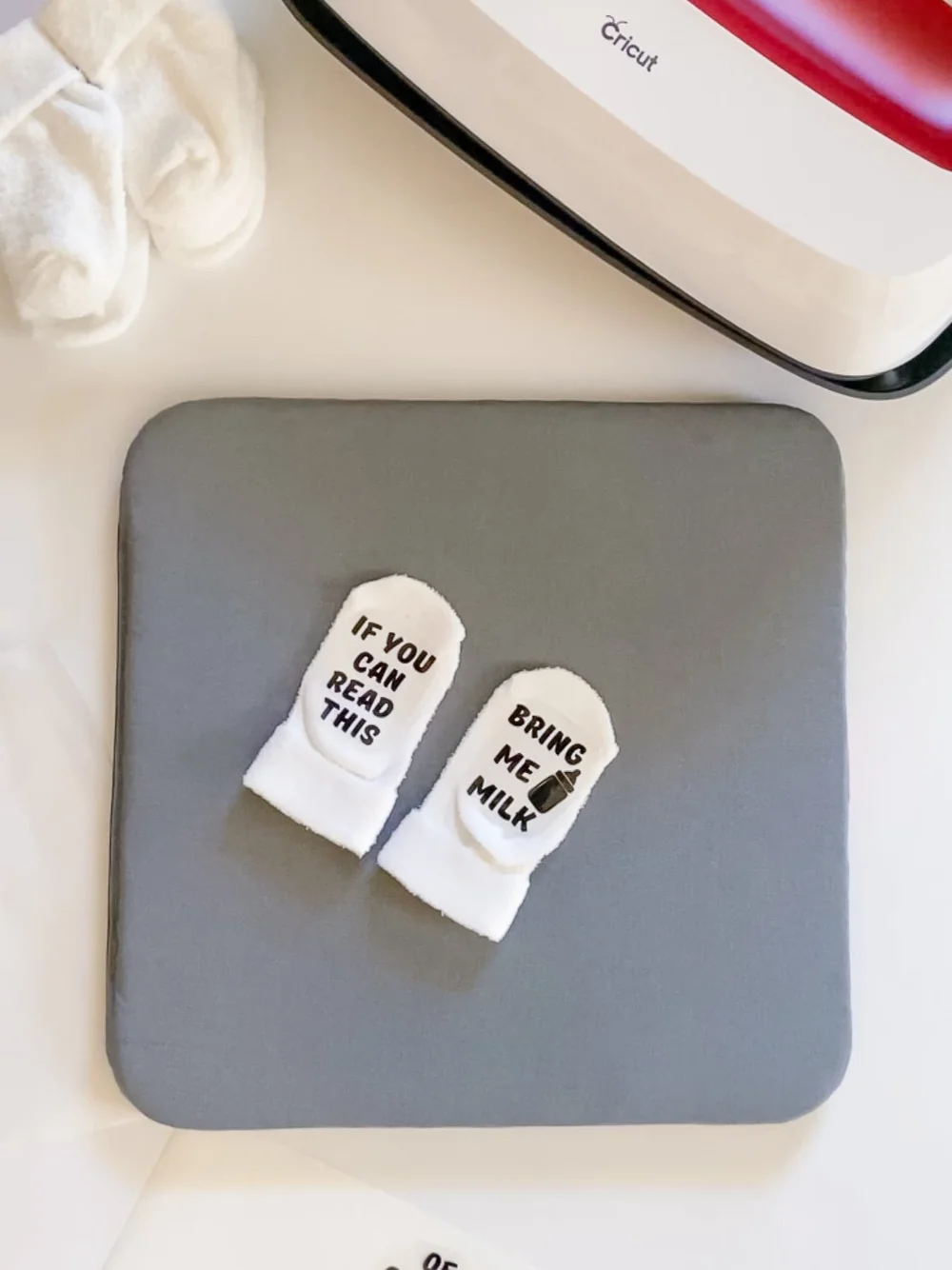 DIY HTV Sassy Baby Socks — Wine & Sprinkles