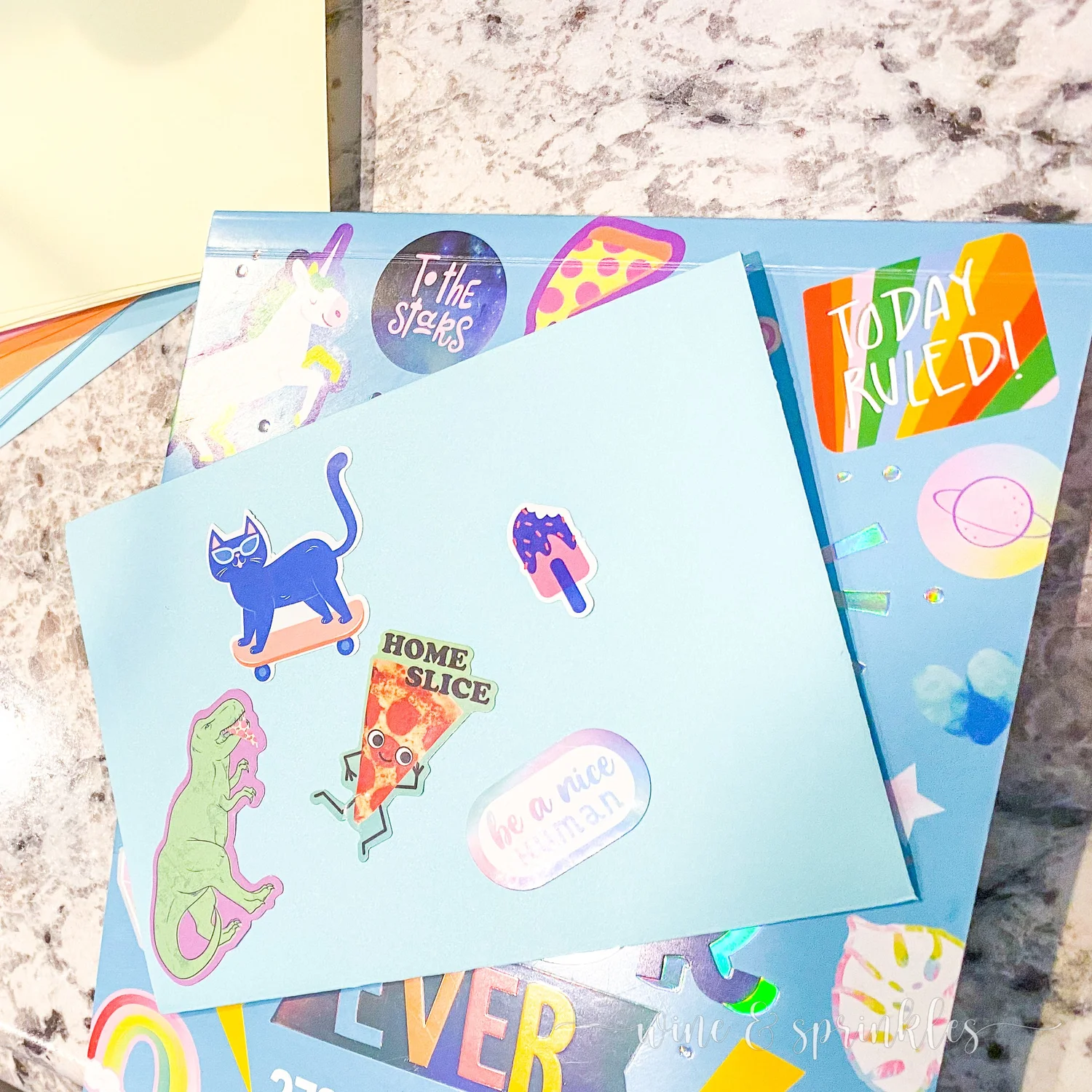 DIY Cards for Baby Activity Station for Baby Showers — Wine & Sprinkles