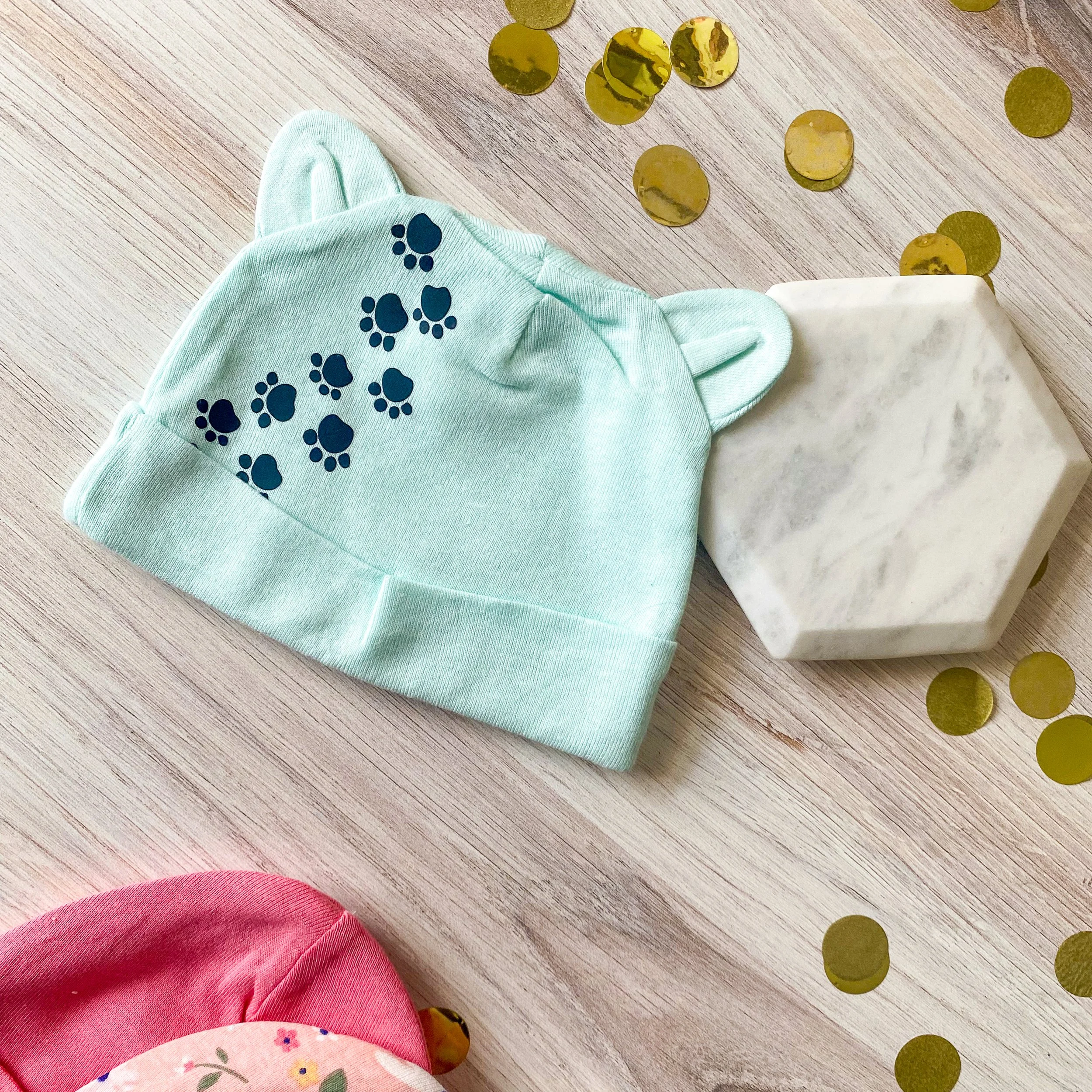 DIY Personalized HTV Baby Hats — Wine & Sprinkles