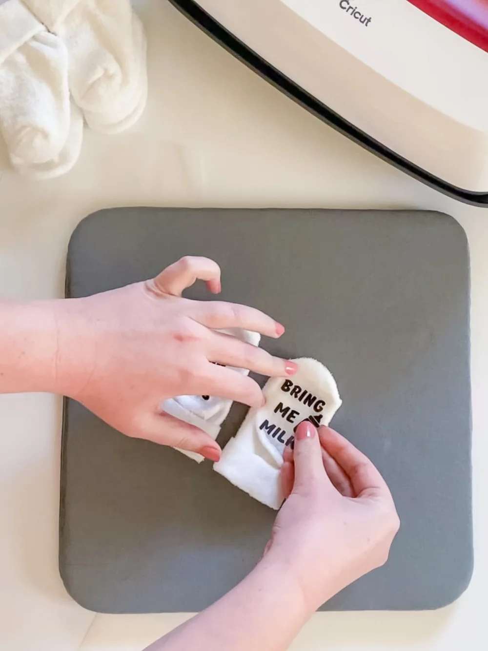 DIY HTV Sassy Baby Socks — Wine & Sprinkles