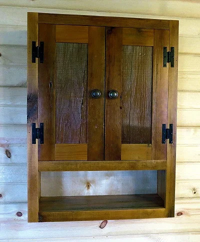 Rustic Toilet Cabinets