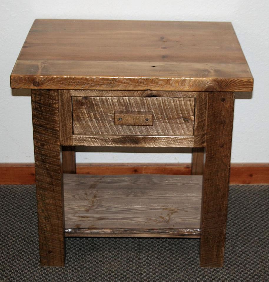 Barnwood Nightstands | Barnwood Bedside Tables