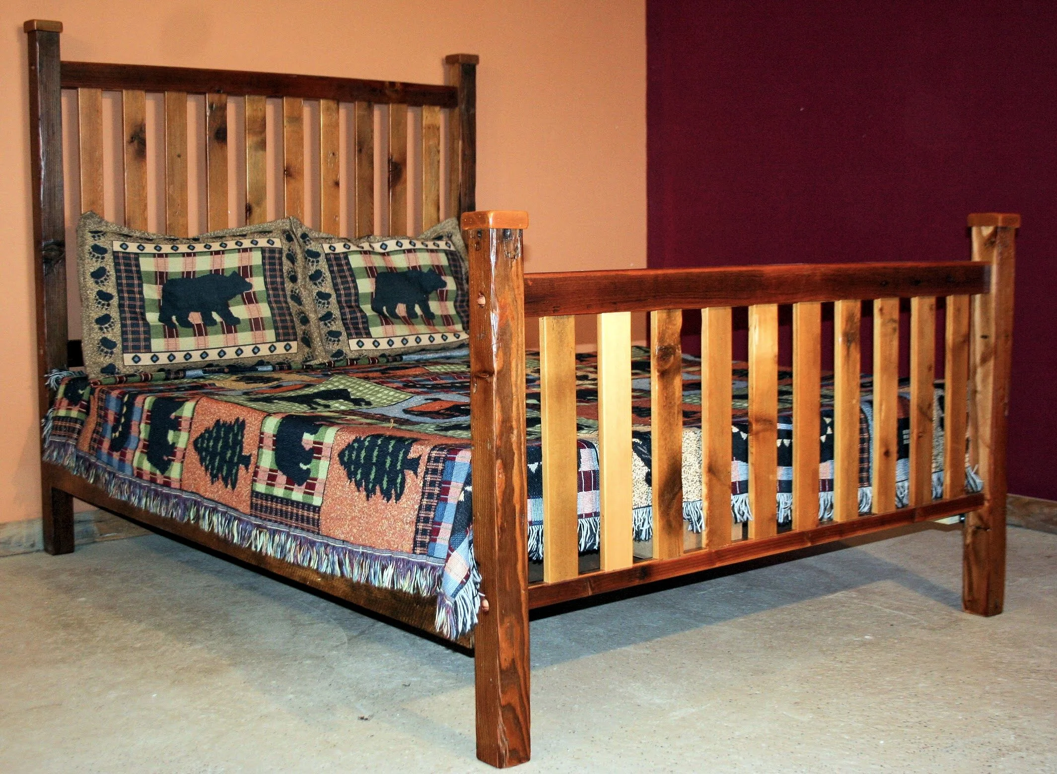 Barnwood Convertible Baby Cribs for Sale | Vienna Woodworks