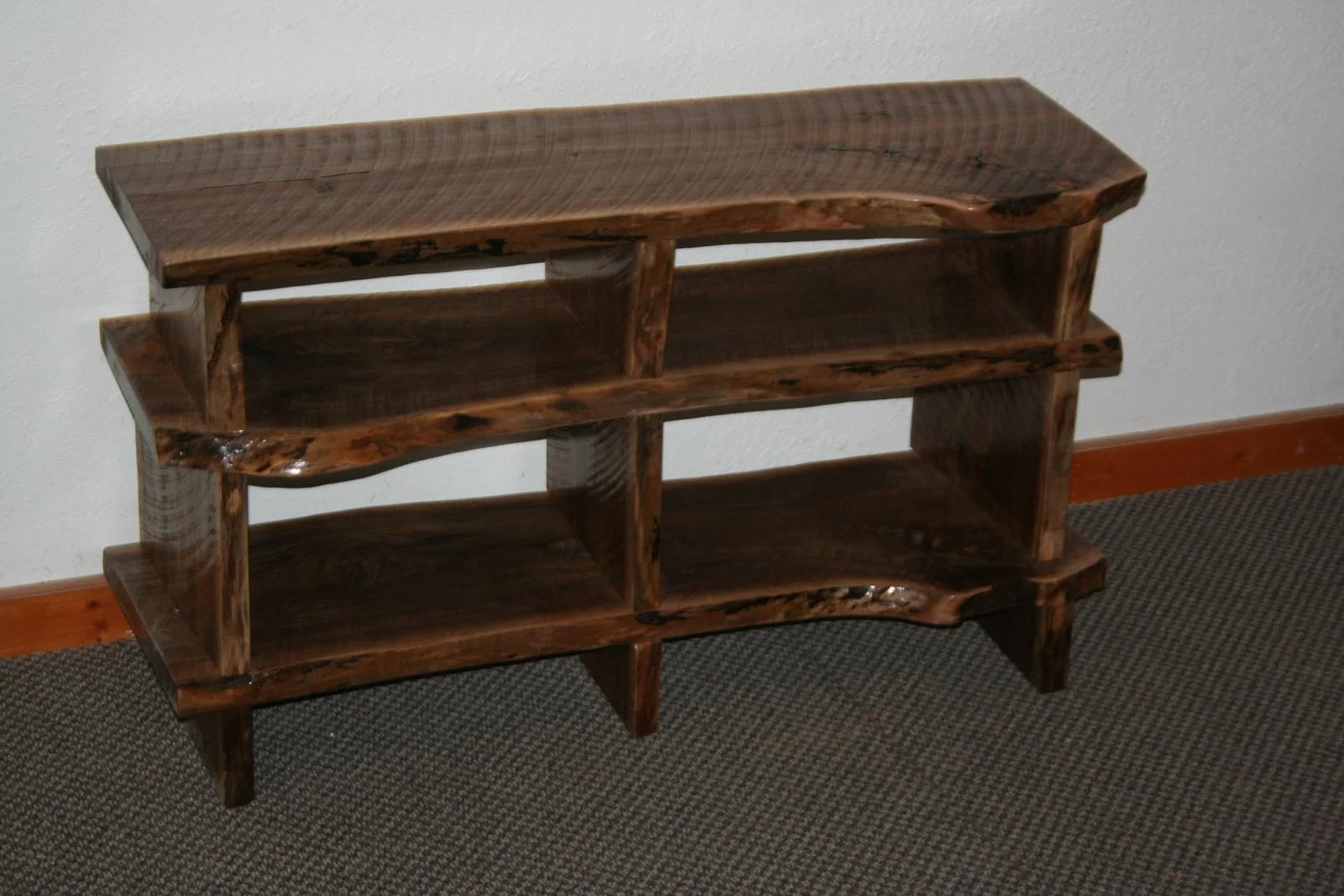 Log TV Stands: Cedar, Hickory, & More | Vienna Woodworks