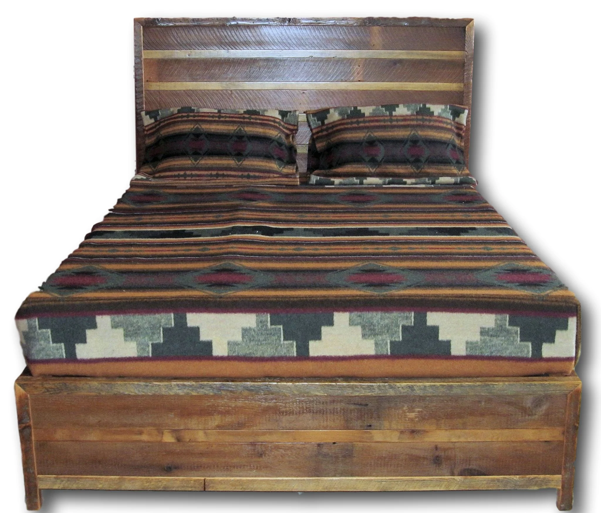 Reclaimed Barnwood Beds for Sale | Custom Made Wood Beds