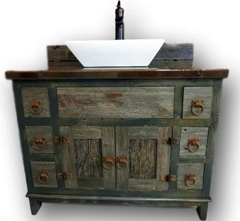 All of our Rustic Vanities
