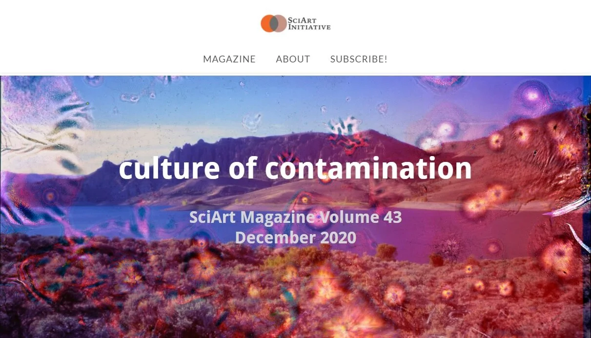 LAURA STACK ART-SCIART Magazine "Culture of Contamination"