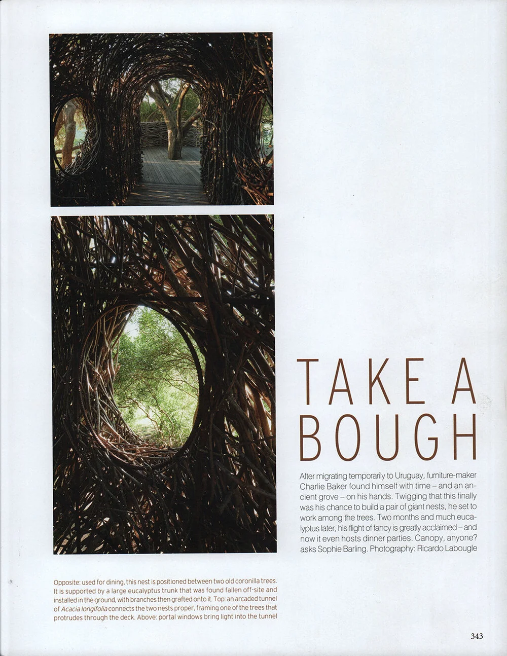 World of Interiors — Baker Structures