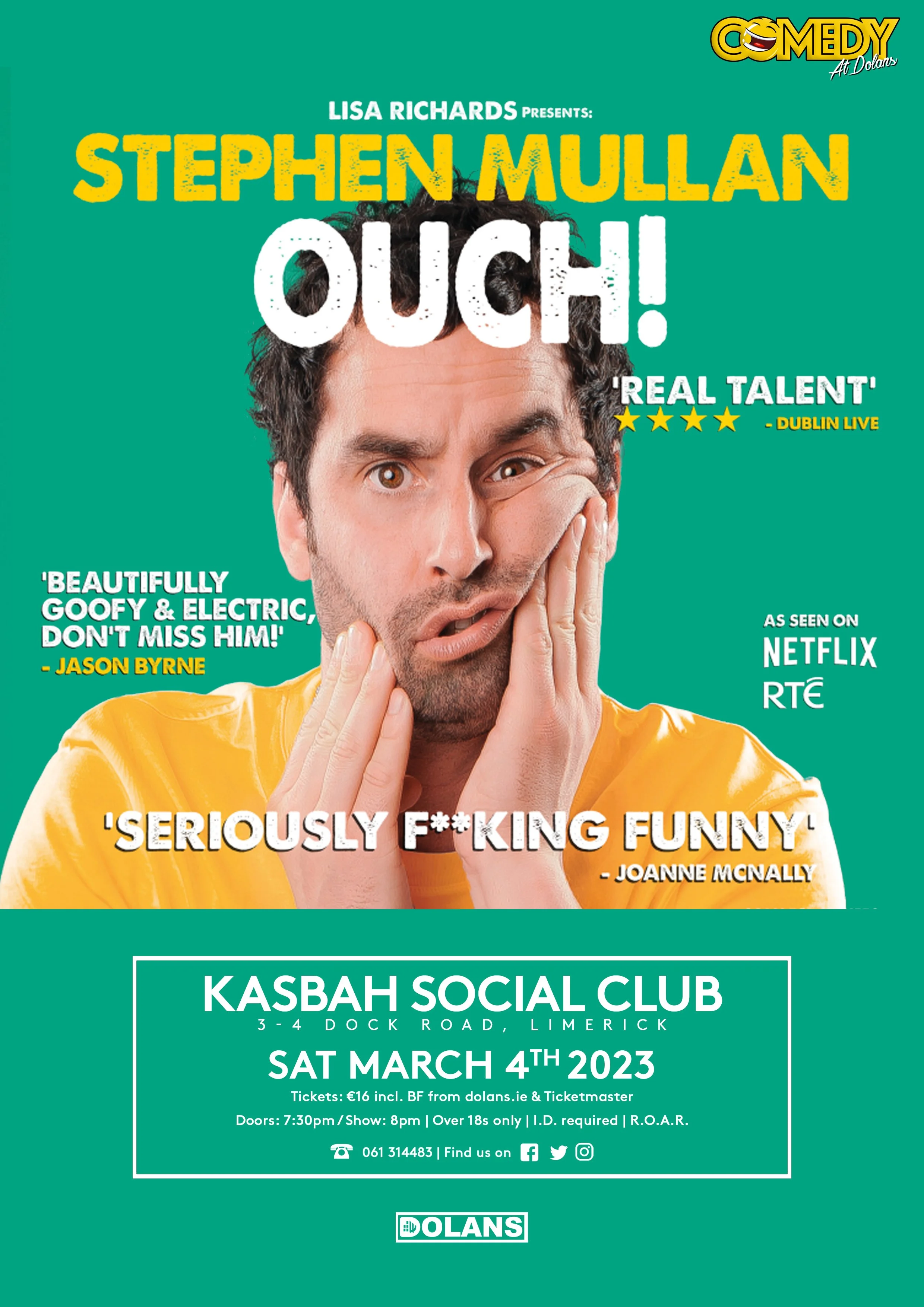 Gig Listings — Dolan's Live Music Venue & Food