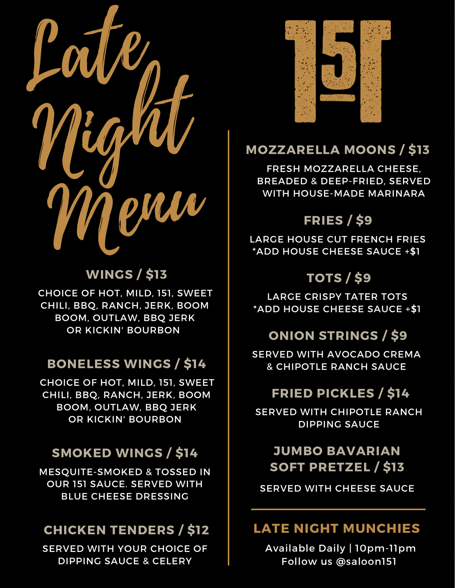 West Chester Restaurant - Saloon 151 Whiskey Bar & Grill - The Tequila ...