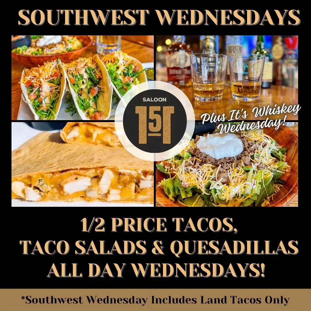 West Chester Restaurant - Saloon 151 Whiskey Bar & Grill - The Tequila ...