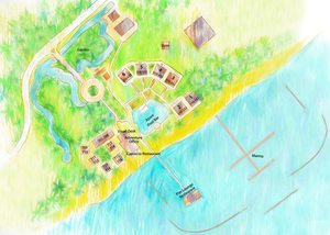 About The Placencia | Placencia Resort Map | Belize Hotels