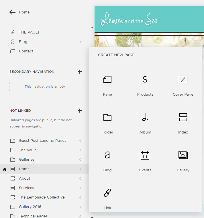 How to Use Index Pages on Your Squarespace Site