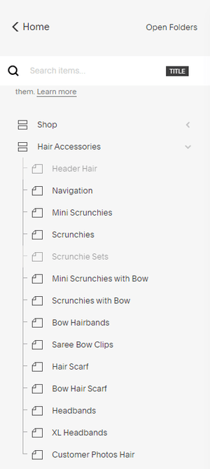 Creating Anchor Links in Squarespace