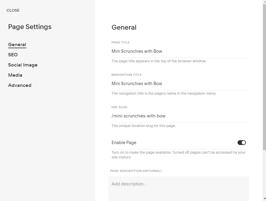 Creating Anchor Links in Squarespace