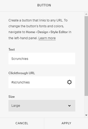 Creating Anchor Links in Squarespace