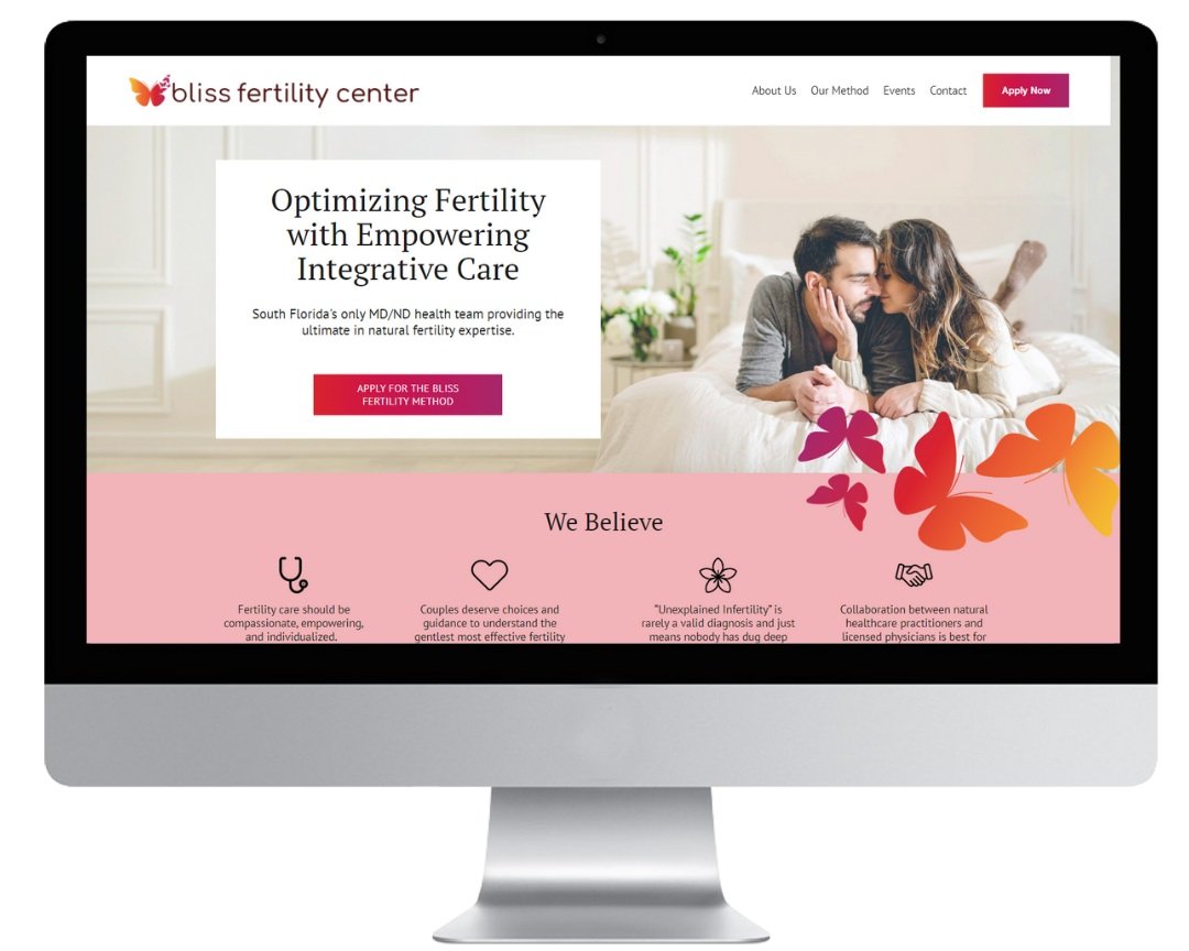 New Website: Bliss Fertility Center