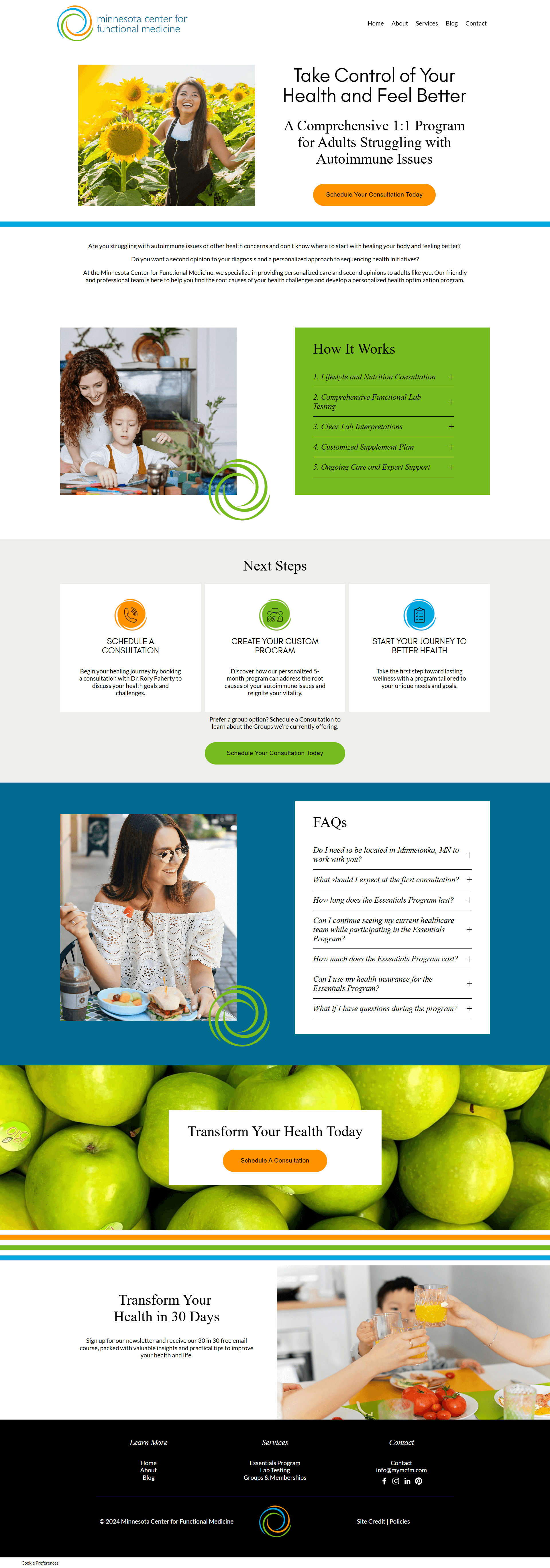 Functional Medicine Website Design Boosts Visitors by 94%
