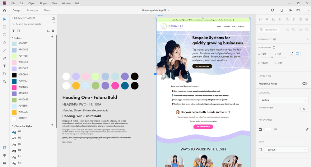 A new website in one week case study