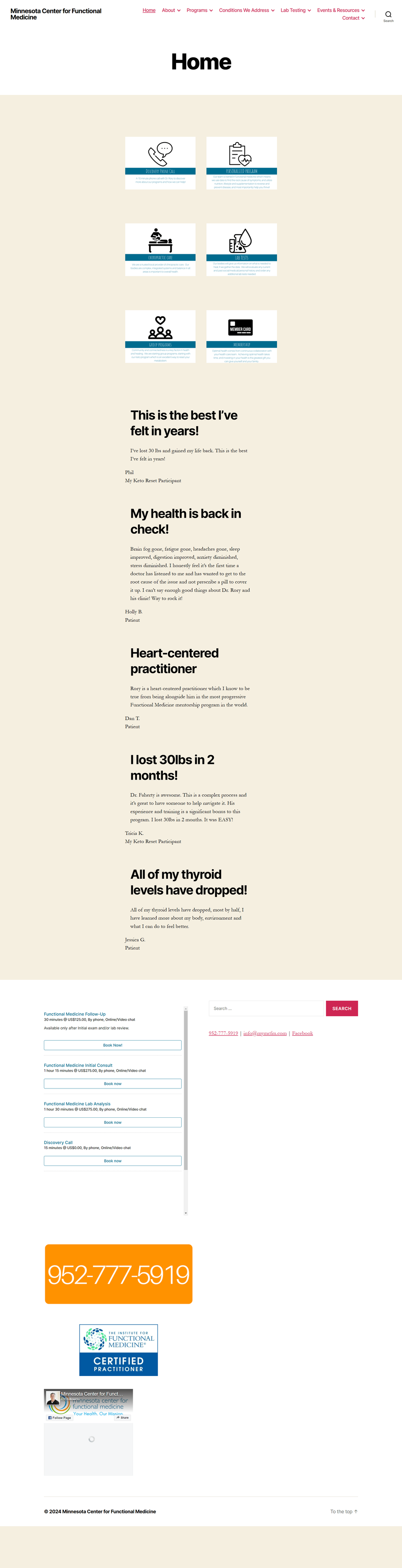 Functional Medicine Website Design Boosts Visitors by 94%