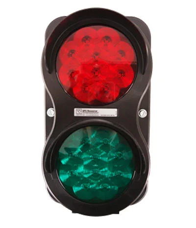 Loading Dock Lights Red Green 8 Inch Diameter Lens LED Stop & Go
