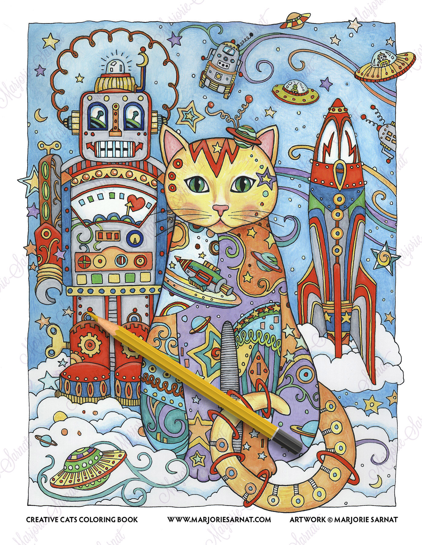 Creative Cats — Marjorie Sarnat Design & Illustration