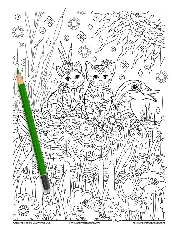 Creative Kittens — Marjorie Sarnat Design & Illustration